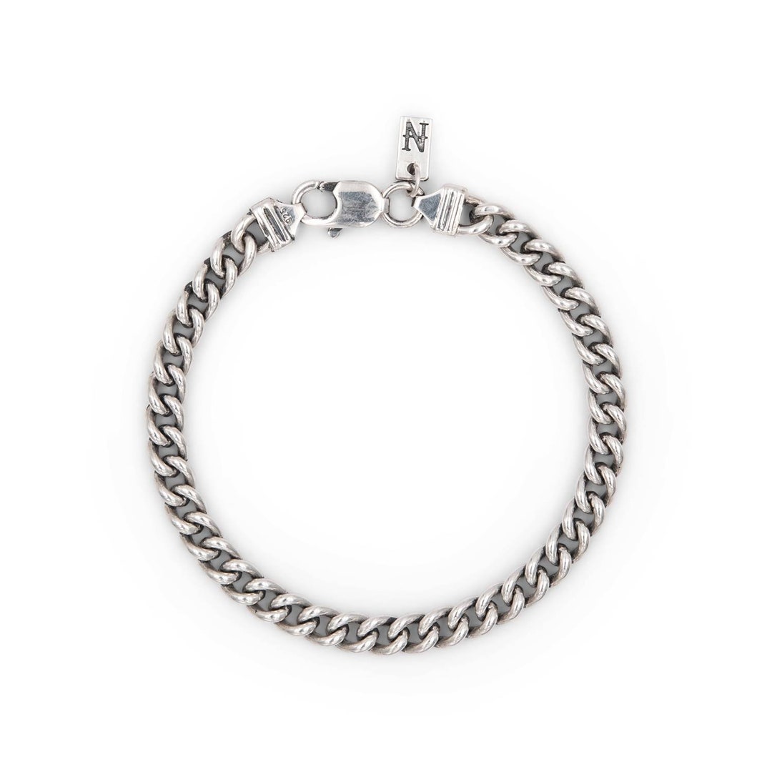 Sterling Silver | Small Round Chain Bracelet | Chain Link Bracelet ...