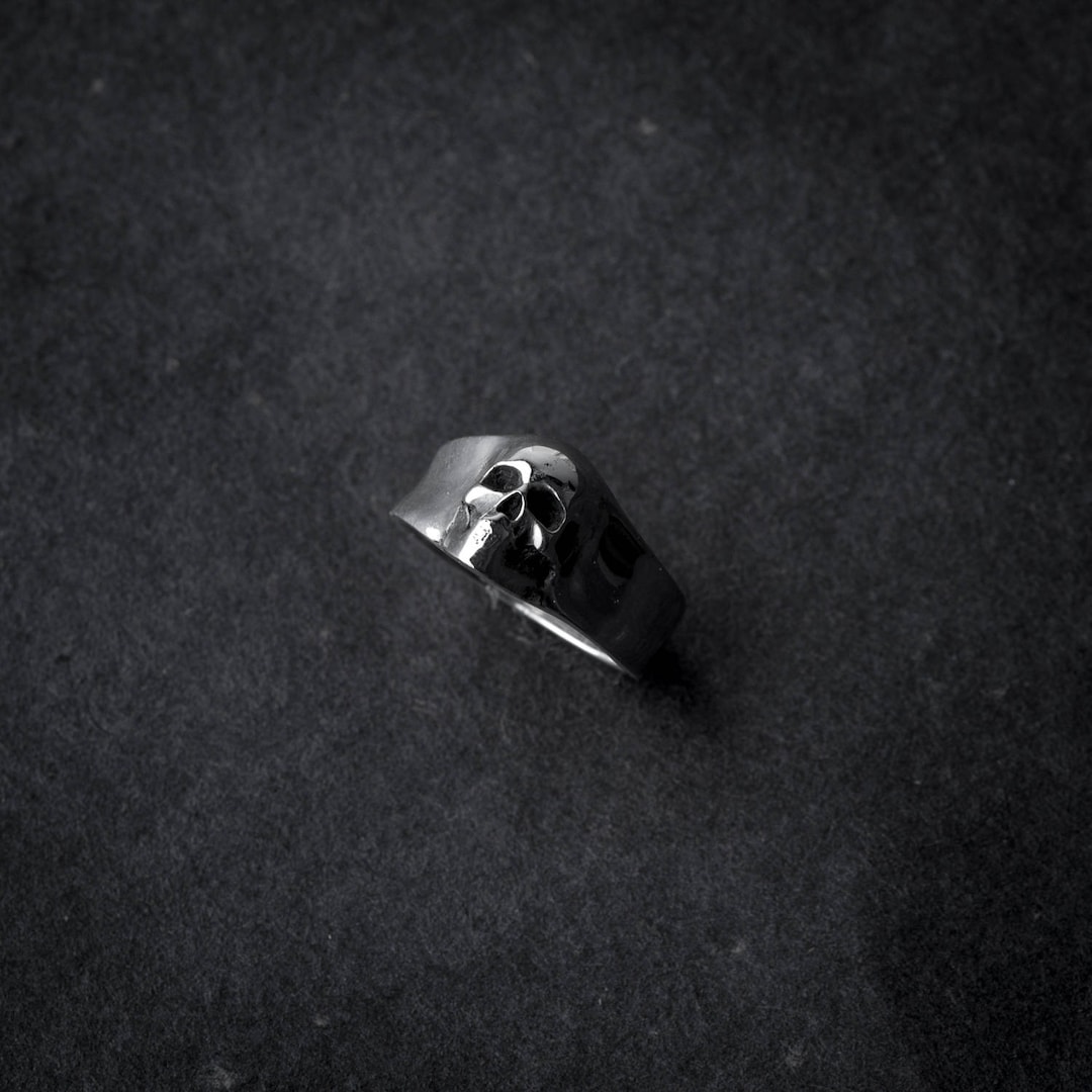 3D Skull Ring | Silver Skull | Sterling Silver Ring | Human Skull ...