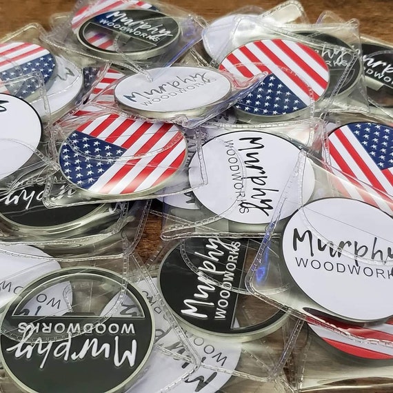 2 Inch American Flag Challenge Coin Military Military Coins | Etsy