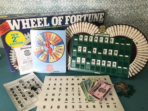 Wheel Of Fortune Board Game 25th Anniversary