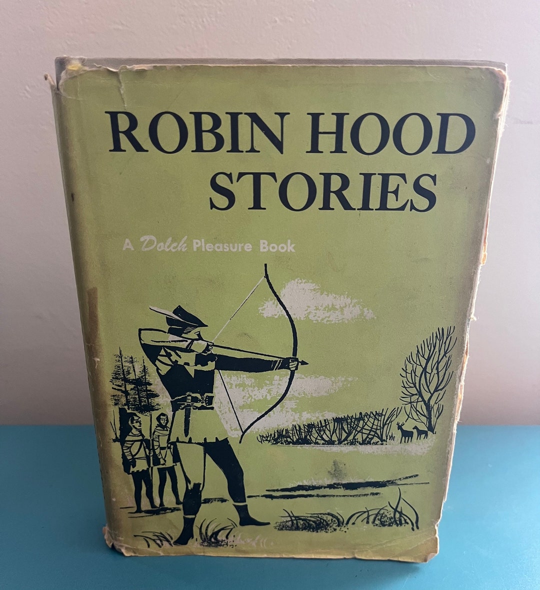 Vintage Robin Hood Stories Reader Dolch Pleasure Book With Dust Jacket ...