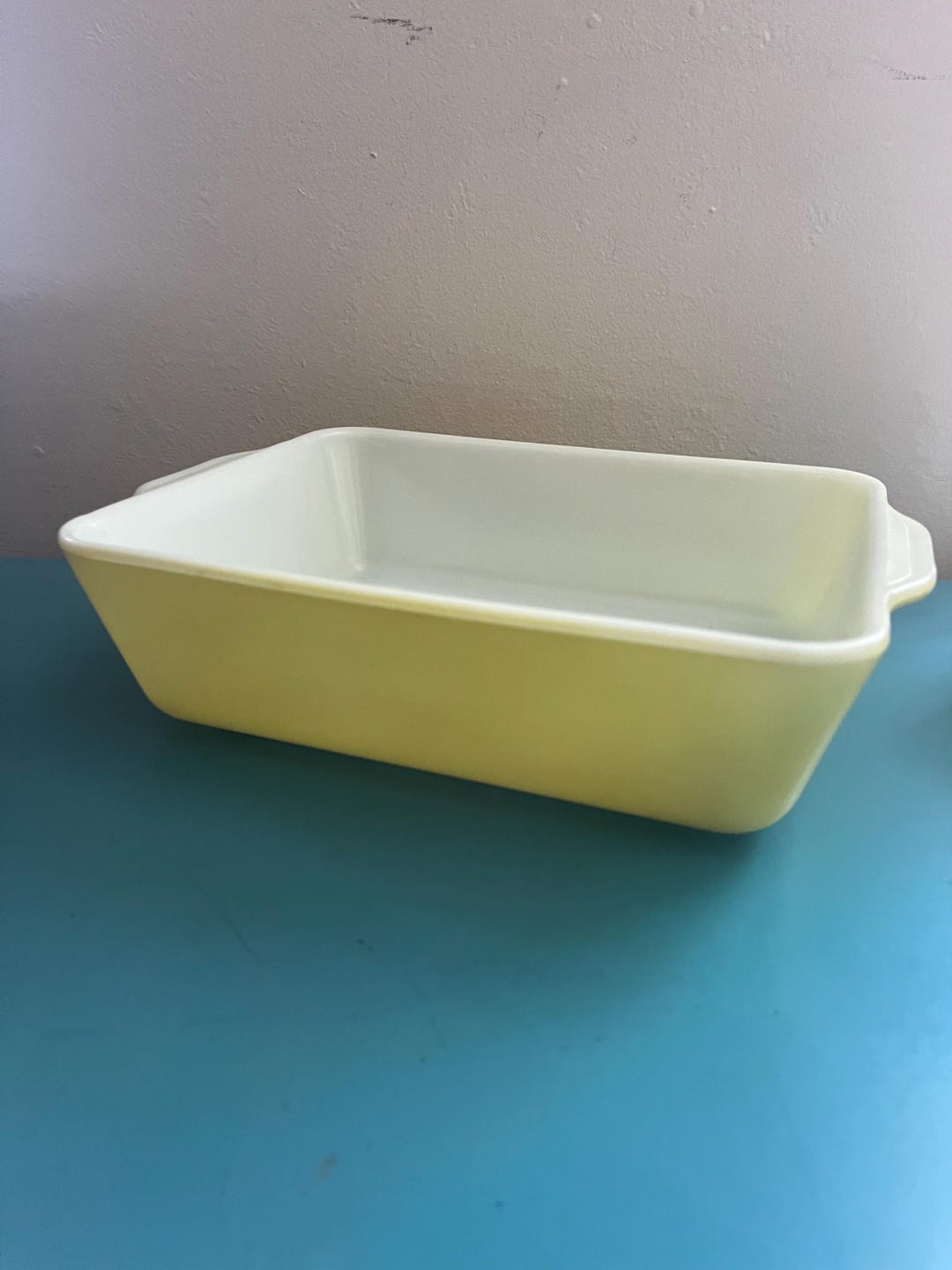 Vintage Pyrex Yellow Refrigerator Dish 503 No Lid, Vintage Primary ...