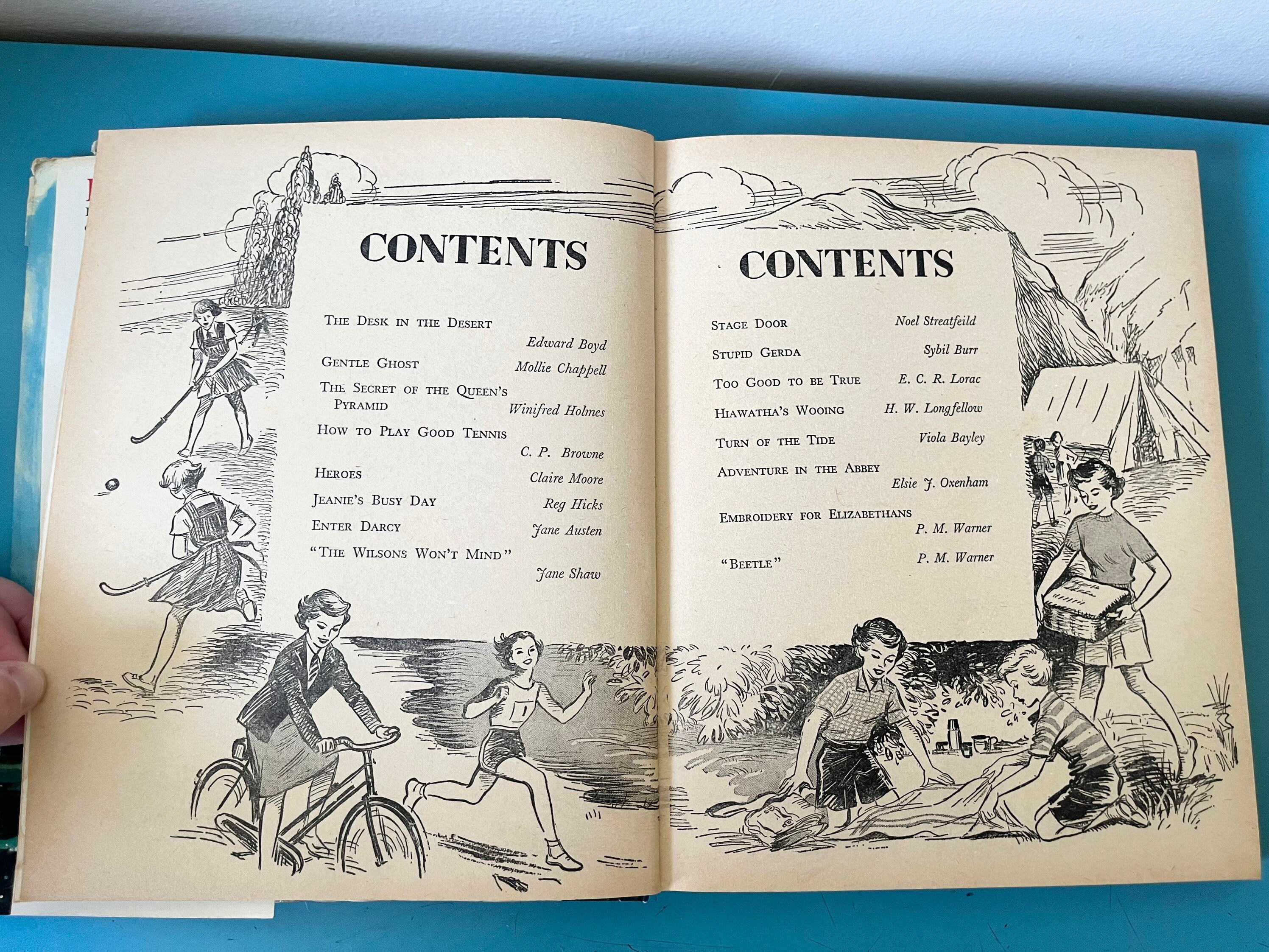 Vintage Girls Own Book, Collins, 1950s Stories for Girls, Vintage Short ...