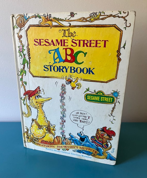 Vintage Sesame Street ABC Storybook 1974 Sesame Street Book - Etsy