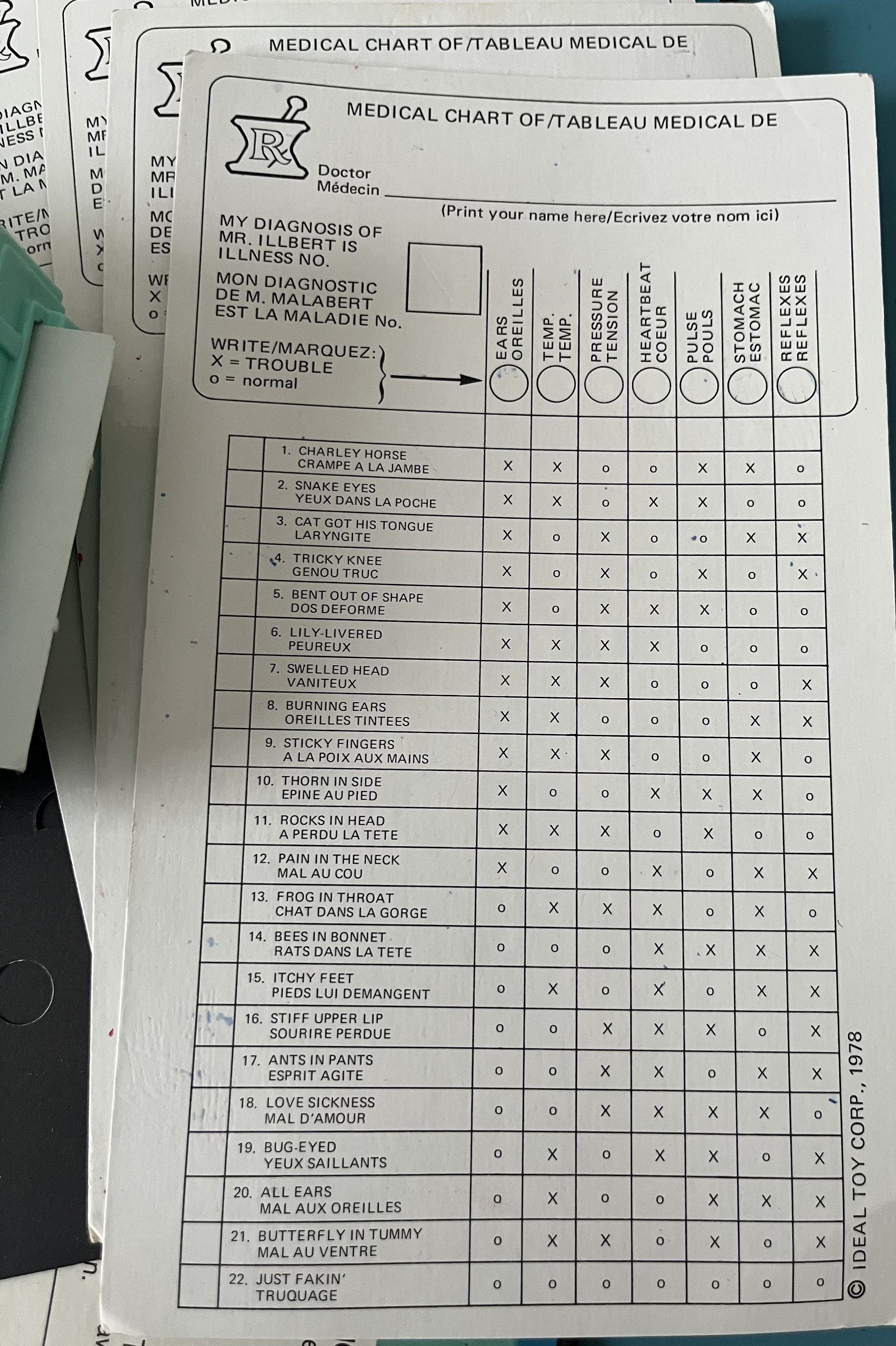 Vintage Doctor Doctor Board Game 1978 Ideal Toy Company Doctor Board ...