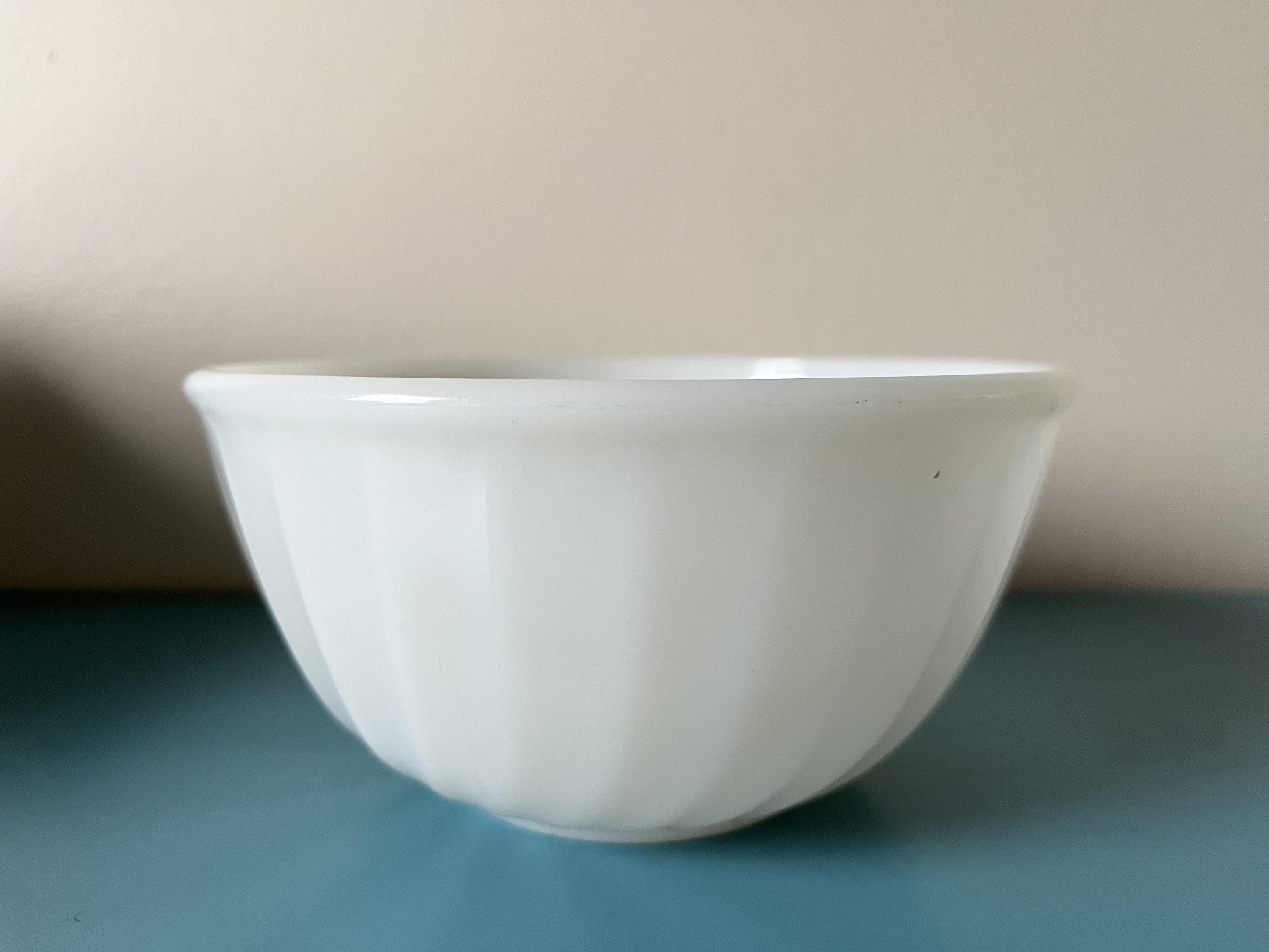 Vintage Fire King Swirl White Milk Glass Bowl, 6”, Vintage Fireking ...