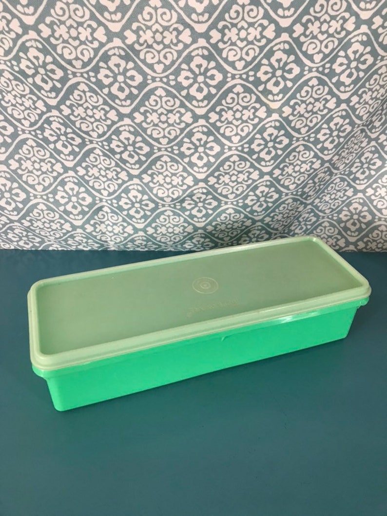 Vintage Tupperware Jadeite Veggie Keeper Small Mint Green - Etsy