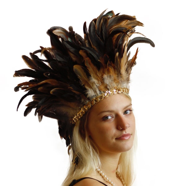 Feather Headdress - Etsy