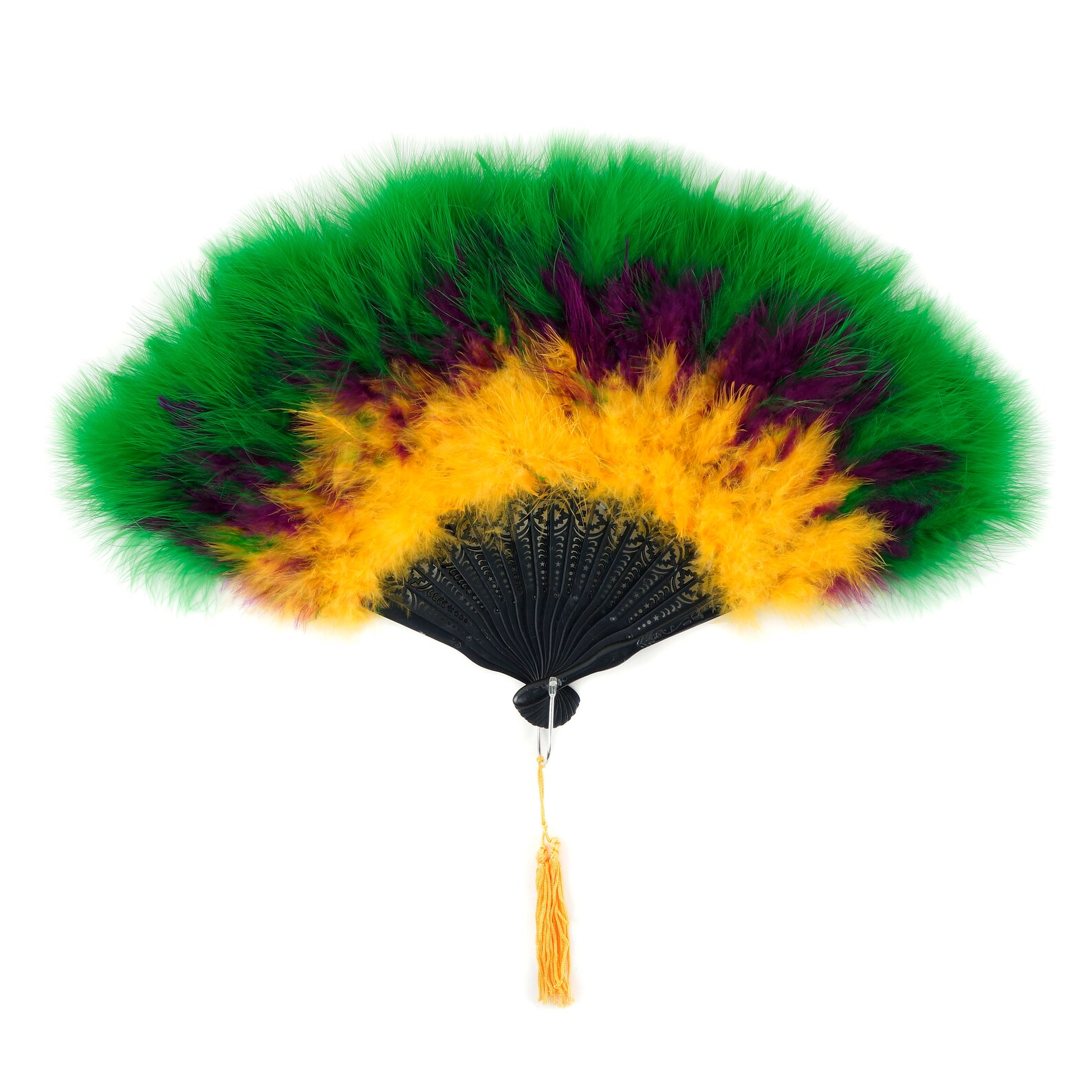 Mardi Gras Marabou Feather Fans, Small Feather Fan, Cheap Feather Fan ...
