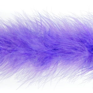 LAVENDER Marabou Feather Boas 20 Grams 2 Yards for DIY Art Crafts ...
