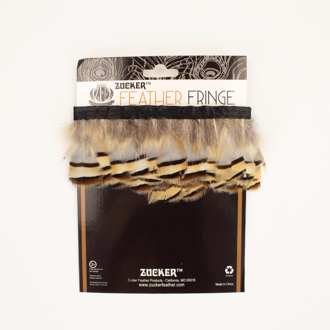 Partridge Feather Fringe, Natural Partridge Feathers 1 Yard for Jewelry ...