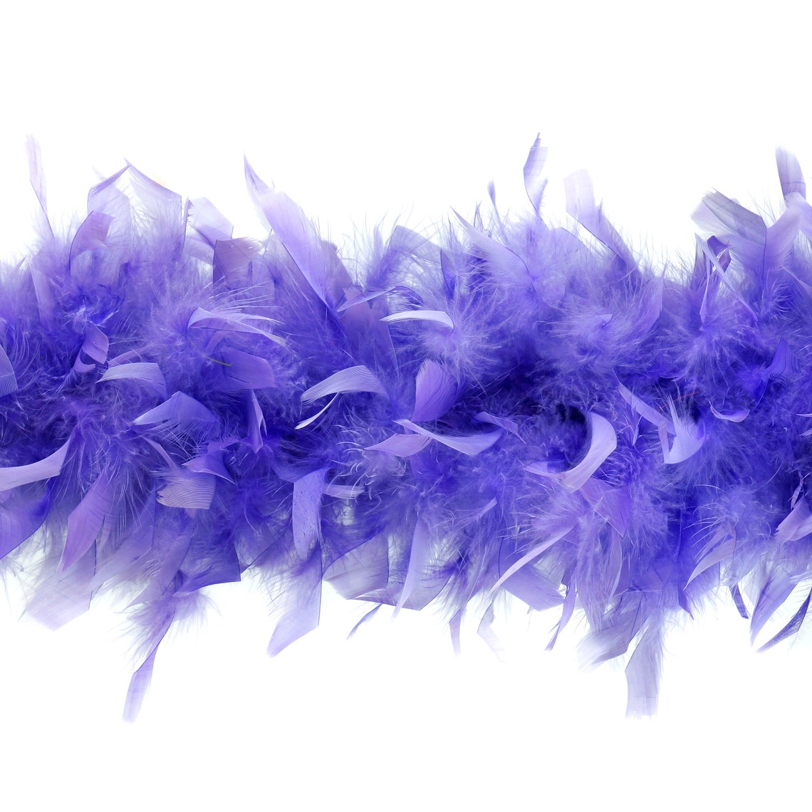 Chandelle Feather Boa Lavender 2 Yards for Party Favors, Kids Craft ...