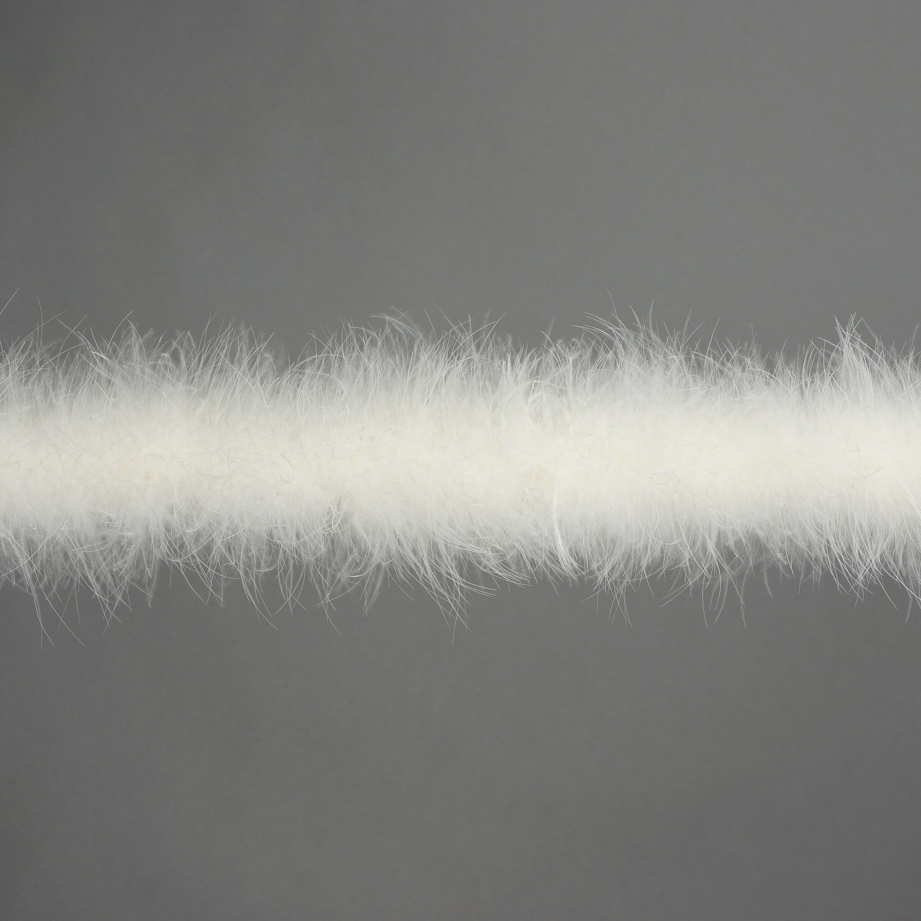 IVORY Marabou Feather Boa Heavy Weight 25 Gram 2 Yards for DIY Art ...
