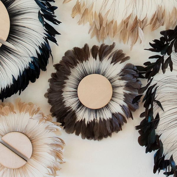 Feather Prints Wall Art - Etsy