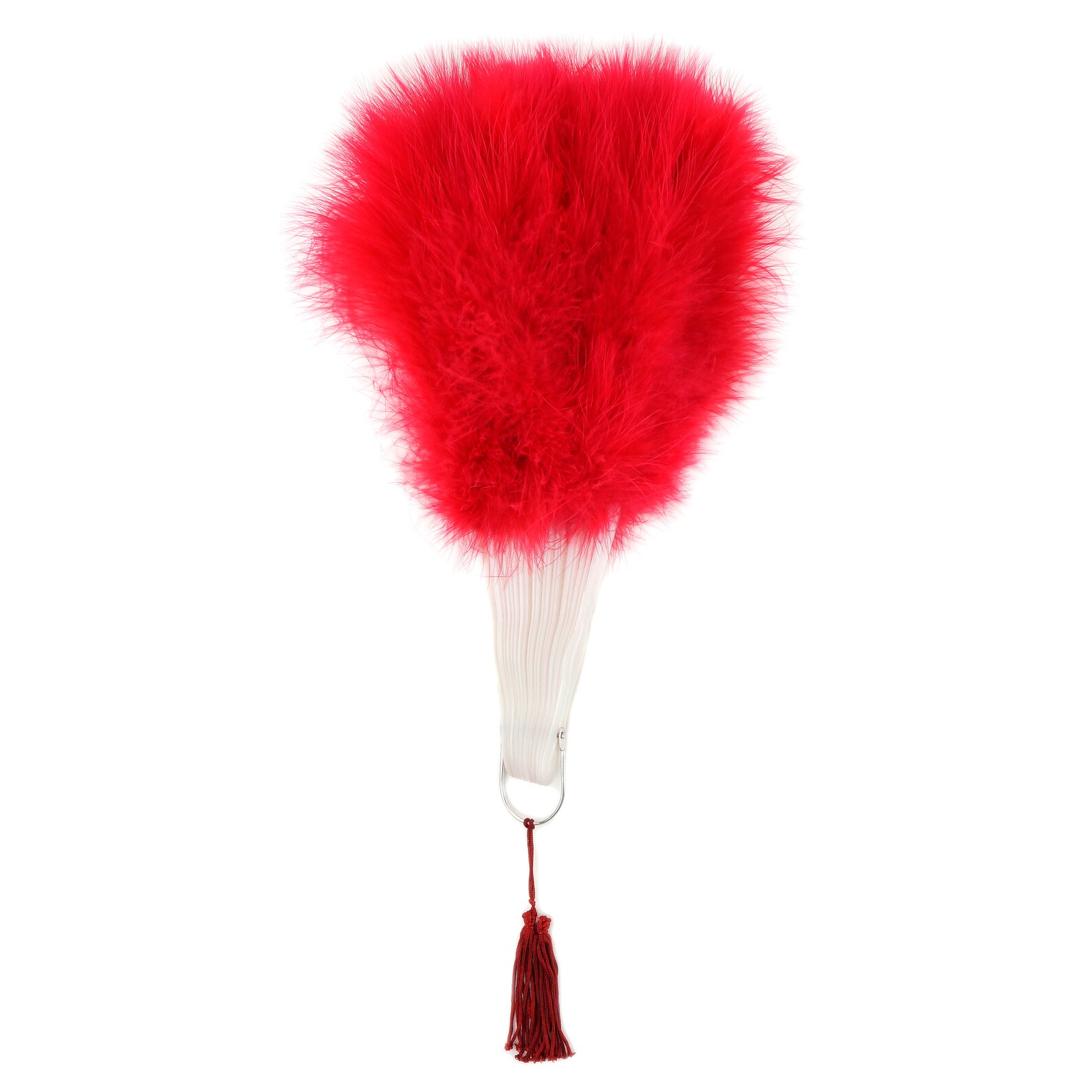 Red Feather Fan Small Marabou Feather Fan Cheap Feather Fan - Etsy