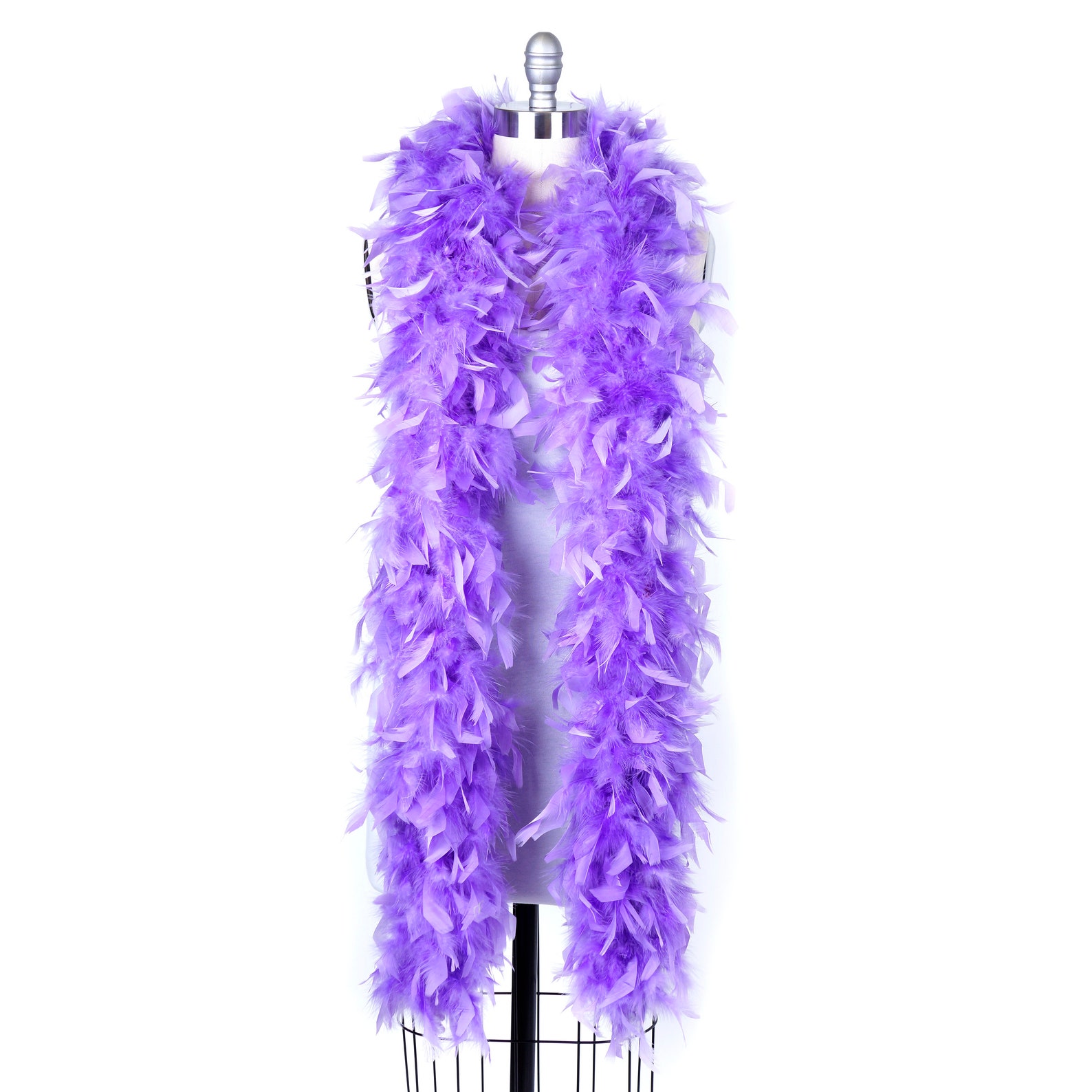 Chandelle Feather Boa Lavender 2 Yards for Party Favors, Kids Craft ...