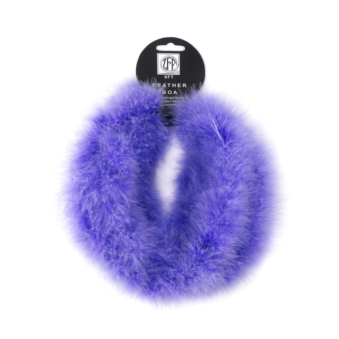 Marabou Feather Craft Boas, 15 Gram Lavender Marabou Boa, 2 Yards for ...