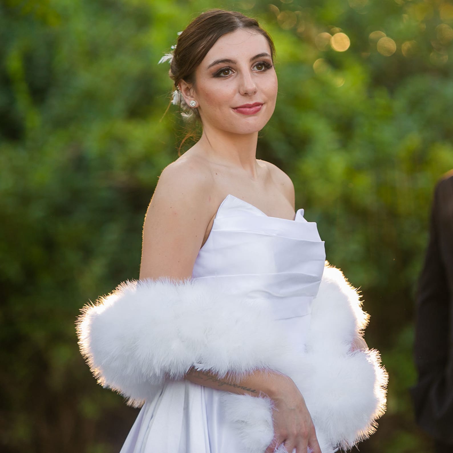 Deluxe White Marabou Feather Boa, Extra Full Luxurious Marabou Boa for ...
