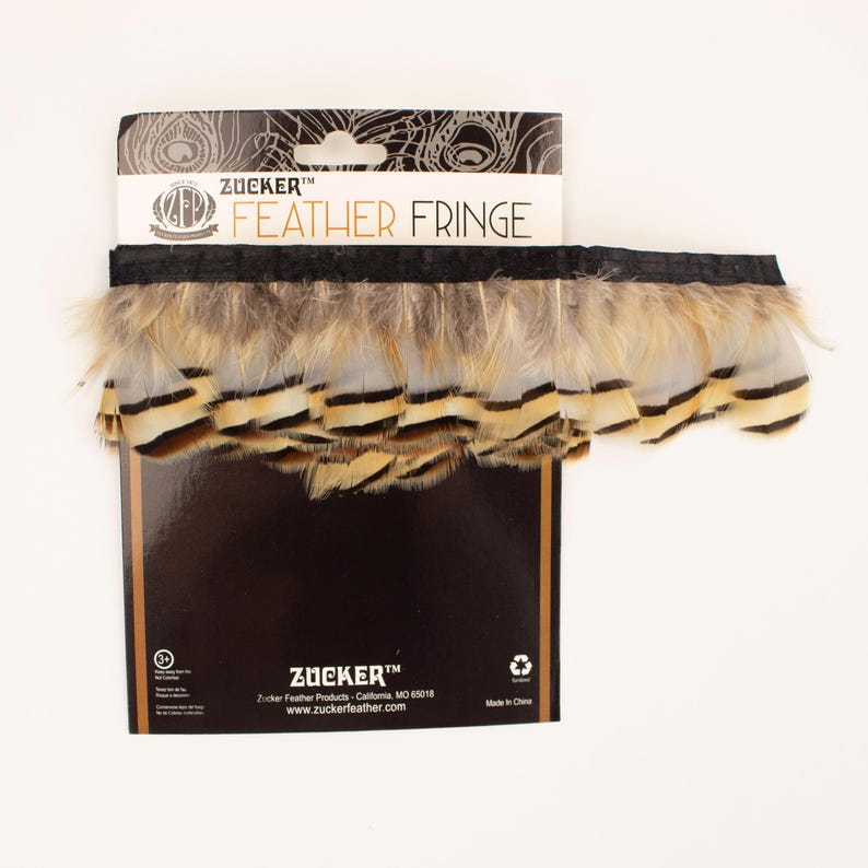 Partridge Feather Fringe, Natural Partridge Feathers 1 Yard for Jewelry ...