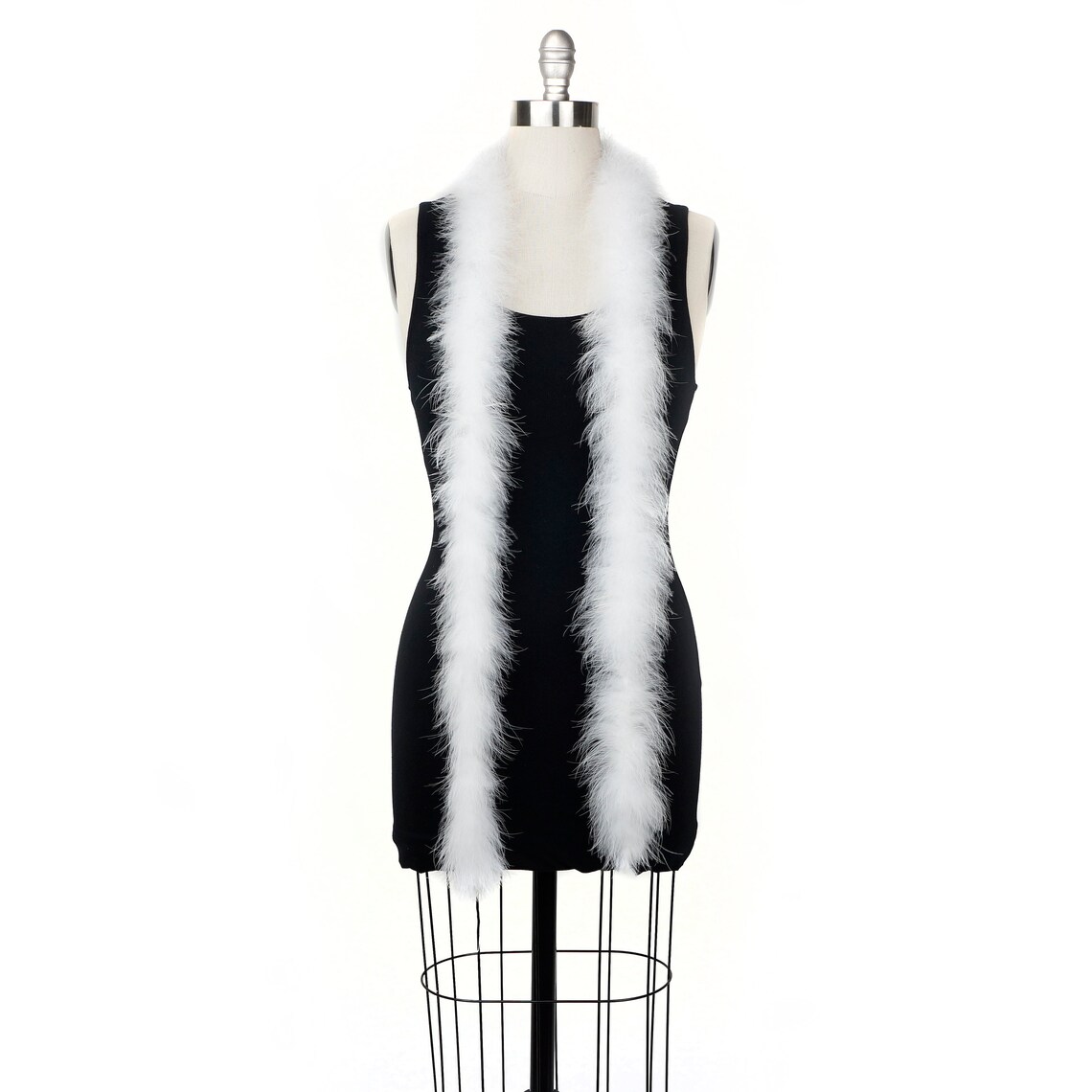 WHITE Marabou Feather Boa Heavy Weight 25 Gram 2 Yards for DIY | Etsy