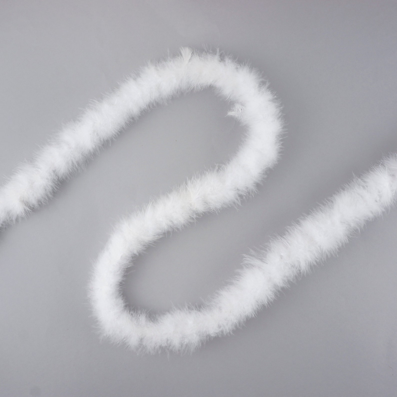 Marabou Feather Craft Boas 15 Gram White Marabou Boa 2 Yards | Etsy