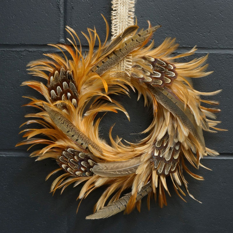 12 Pheasant Wreath - Etsy