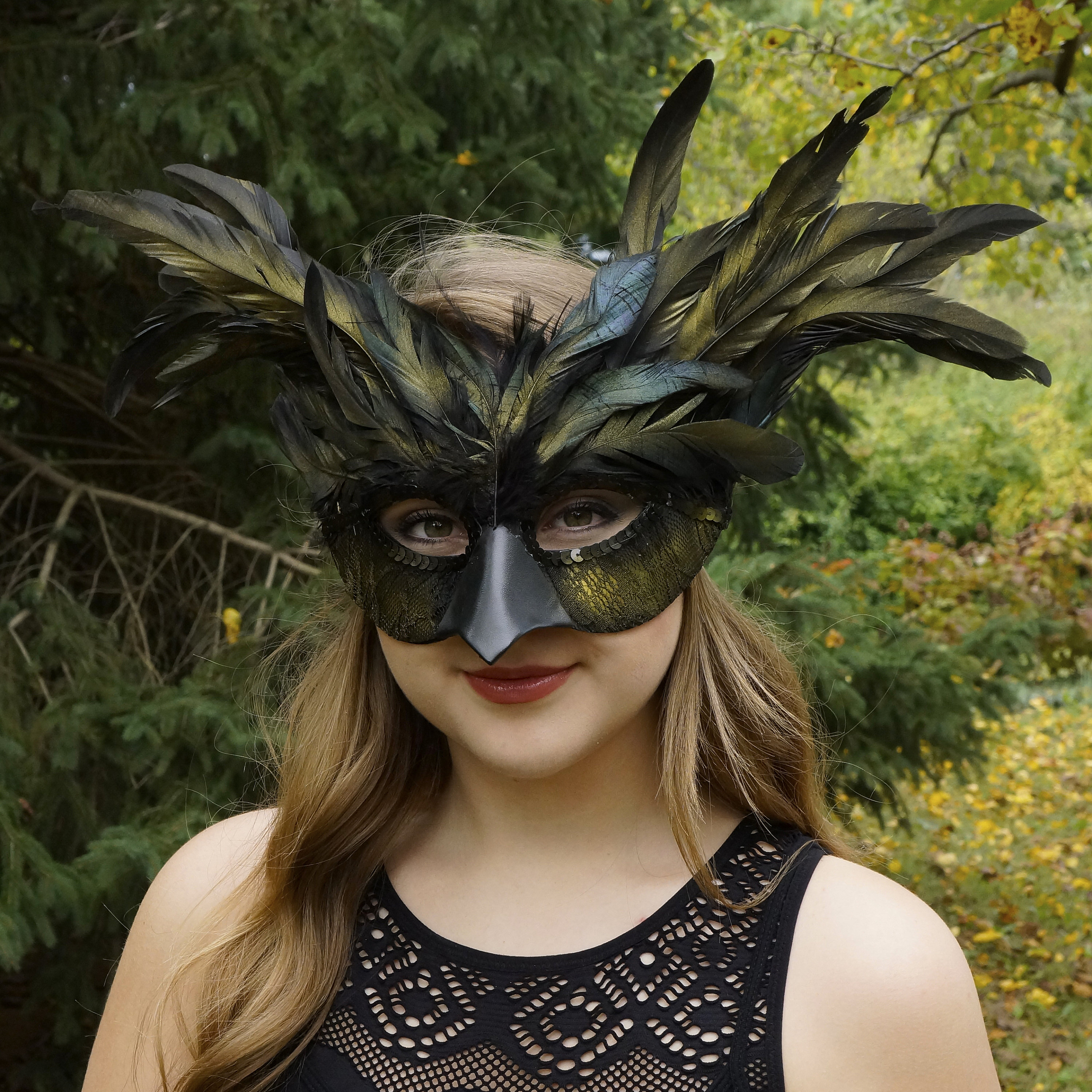 Raven Costume Mask