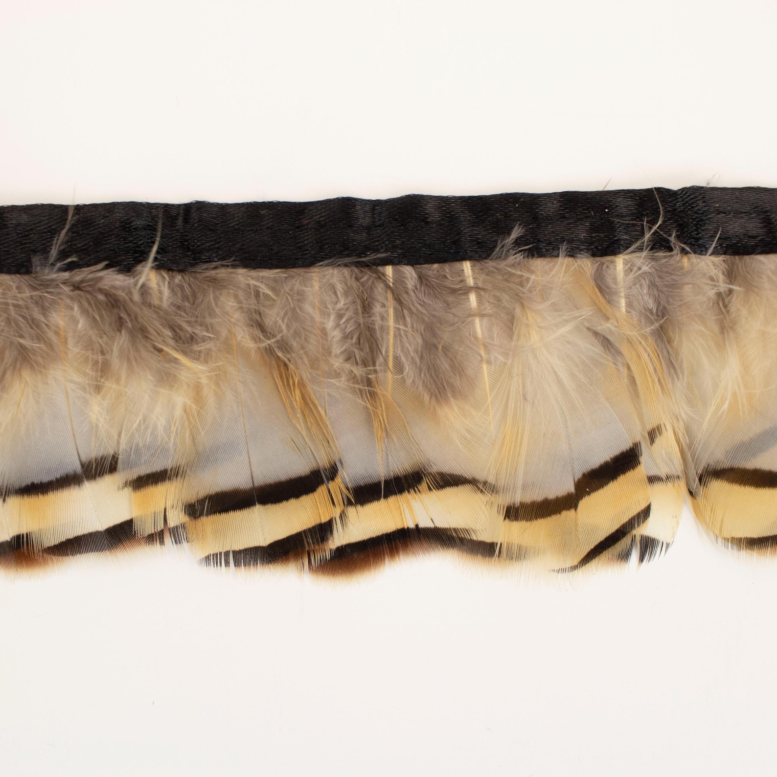 Partridge Feather Fringe, Natural Partridge Feathers 1 Yard for Jewelry ...