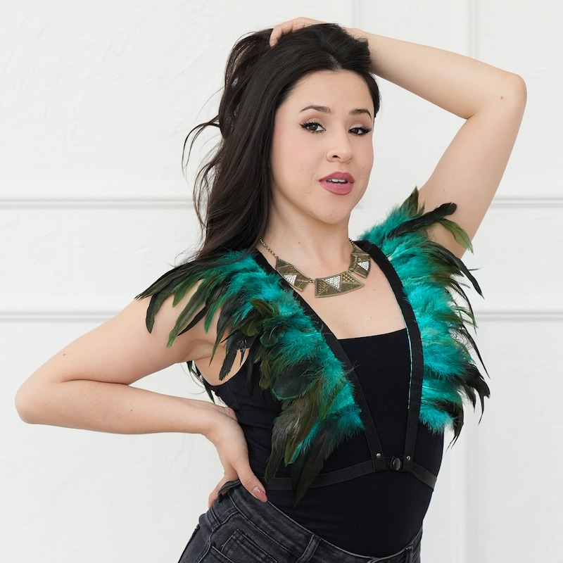 Feather Bra - Etsy