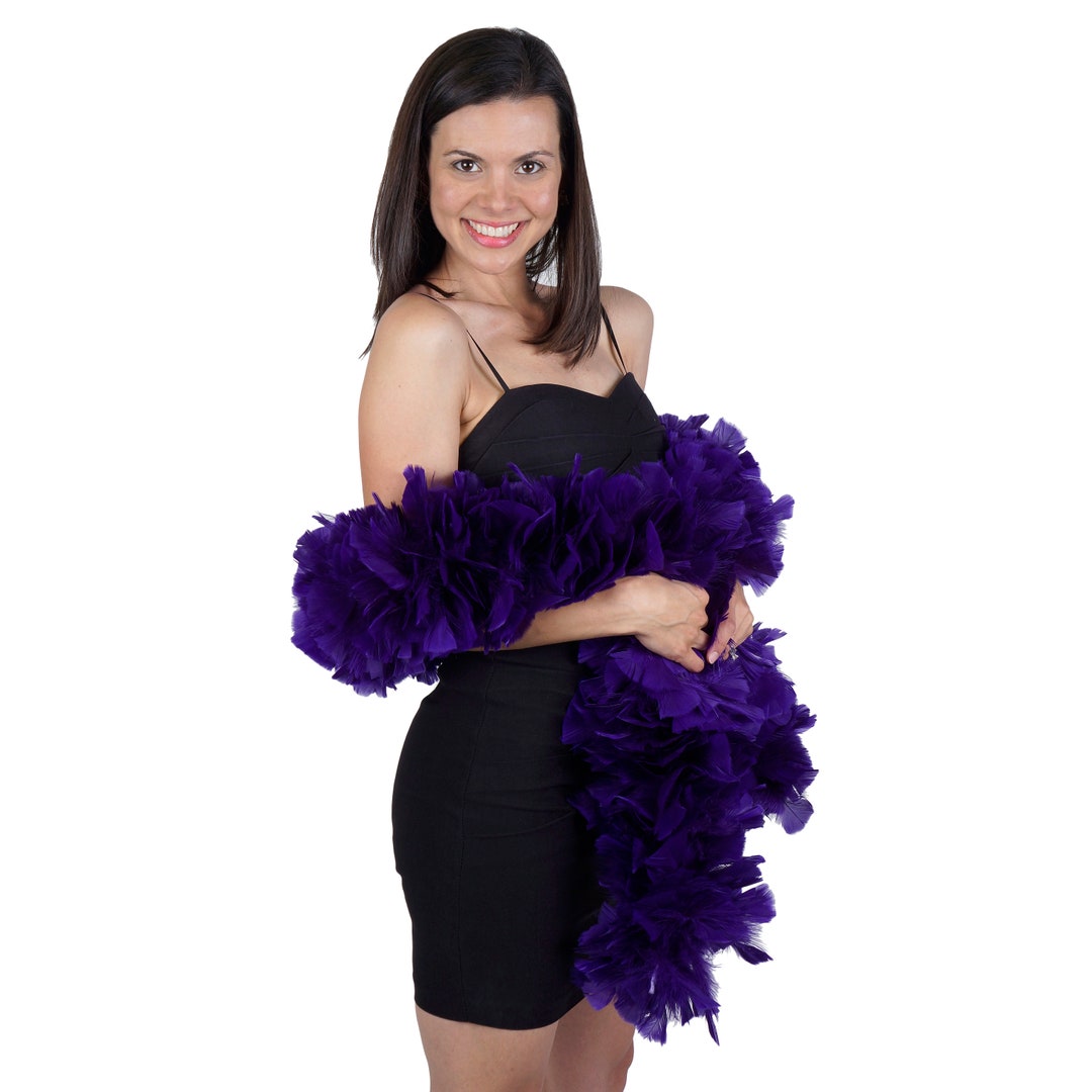 REGAL Turkey Feather Boa - Large Economy Feather Boa for Carnival ...