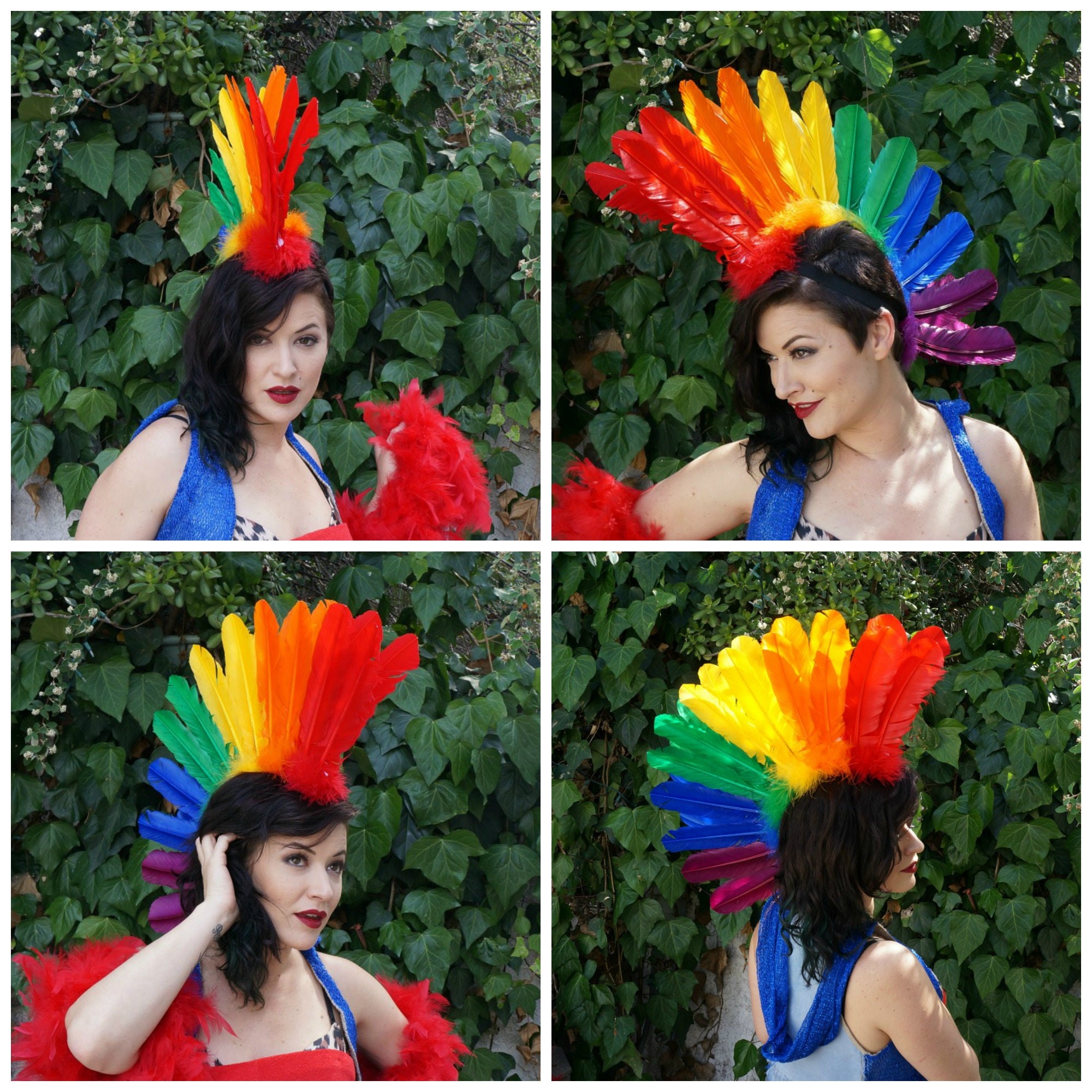 Diy Feather Mohawk