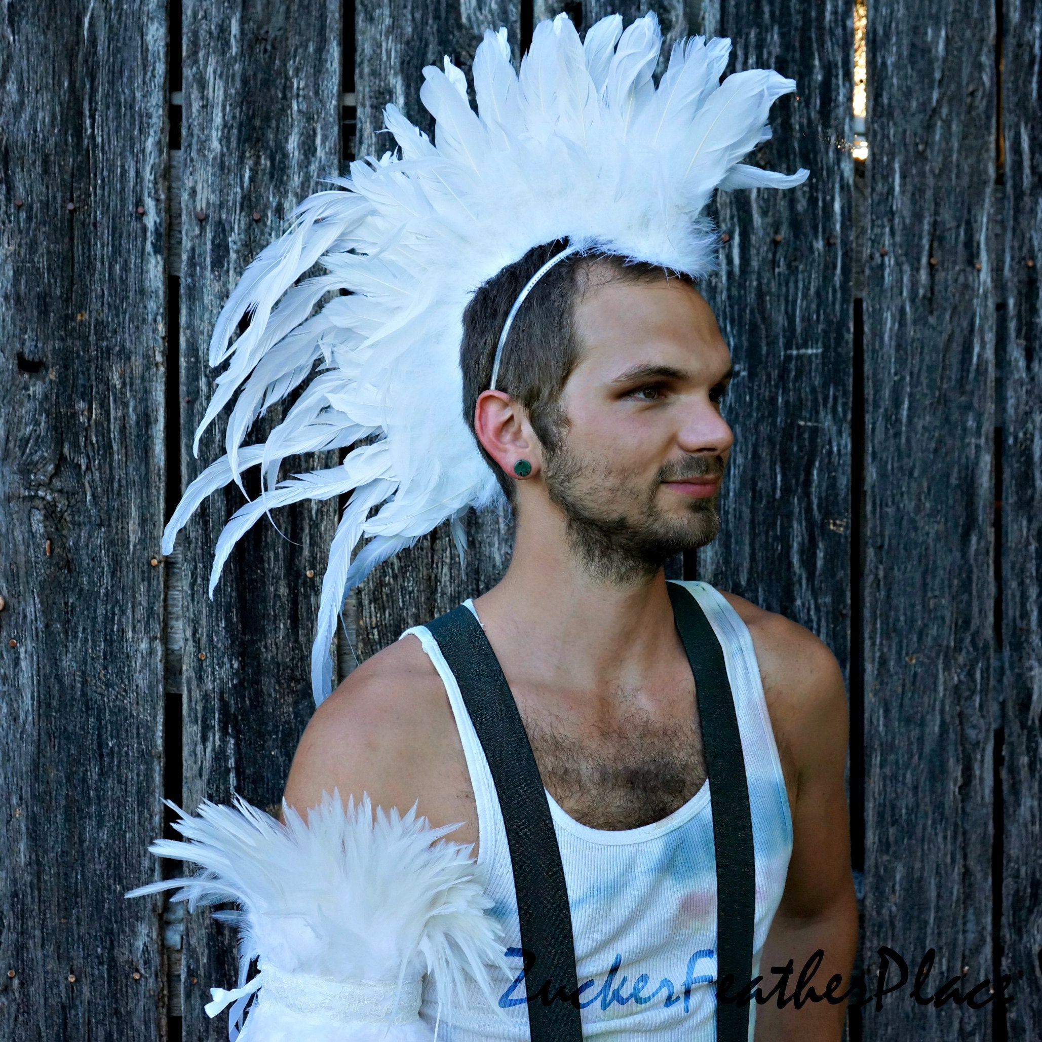 Diy Feather Mohawk