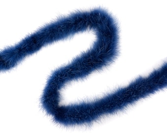 SILVER Marabou Feather Boas 20 Grams 2 Yards for DIY Art | Etsy