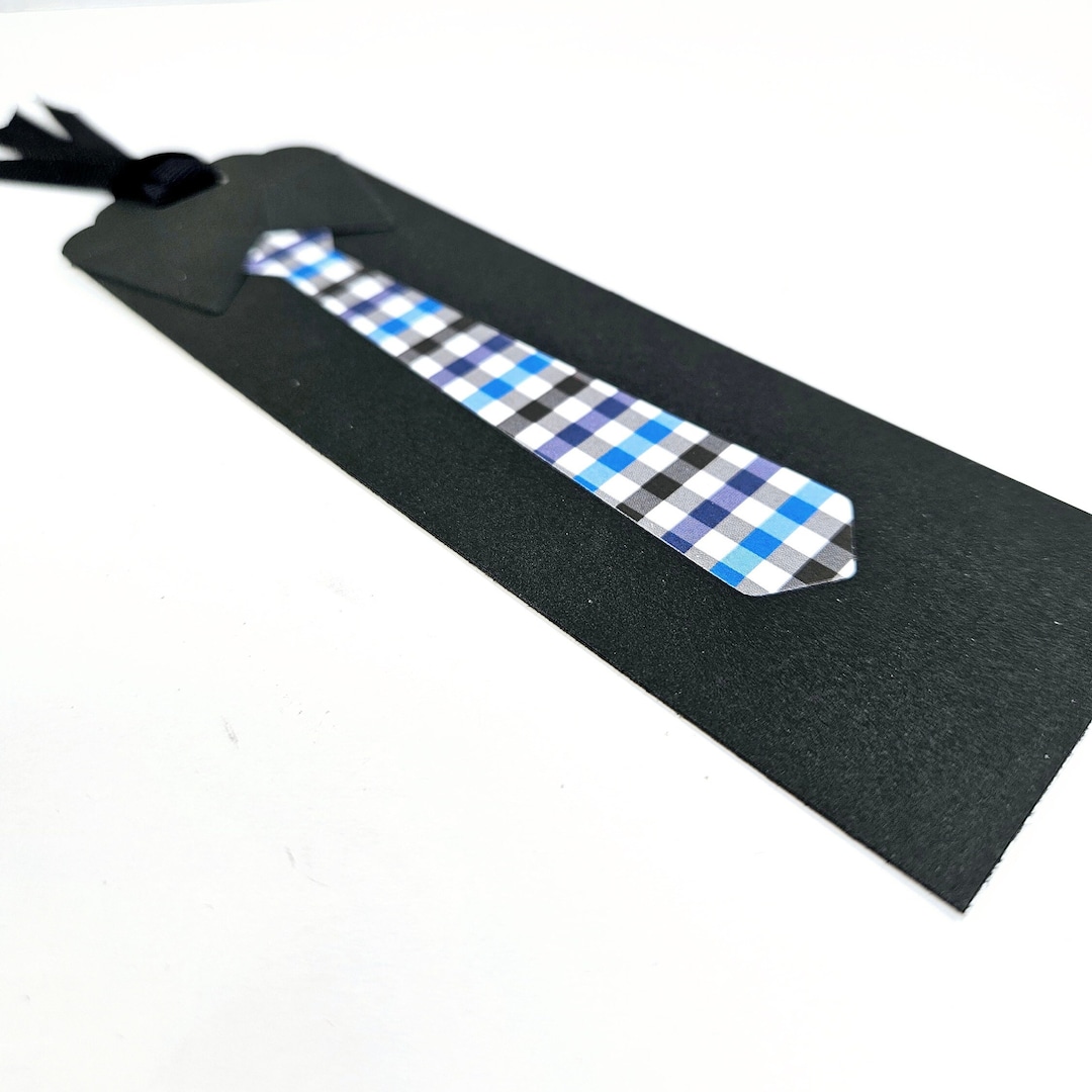 Bookmark - Masculine Bookmark - Shirt and Tie - Book Club - Book Lover ...