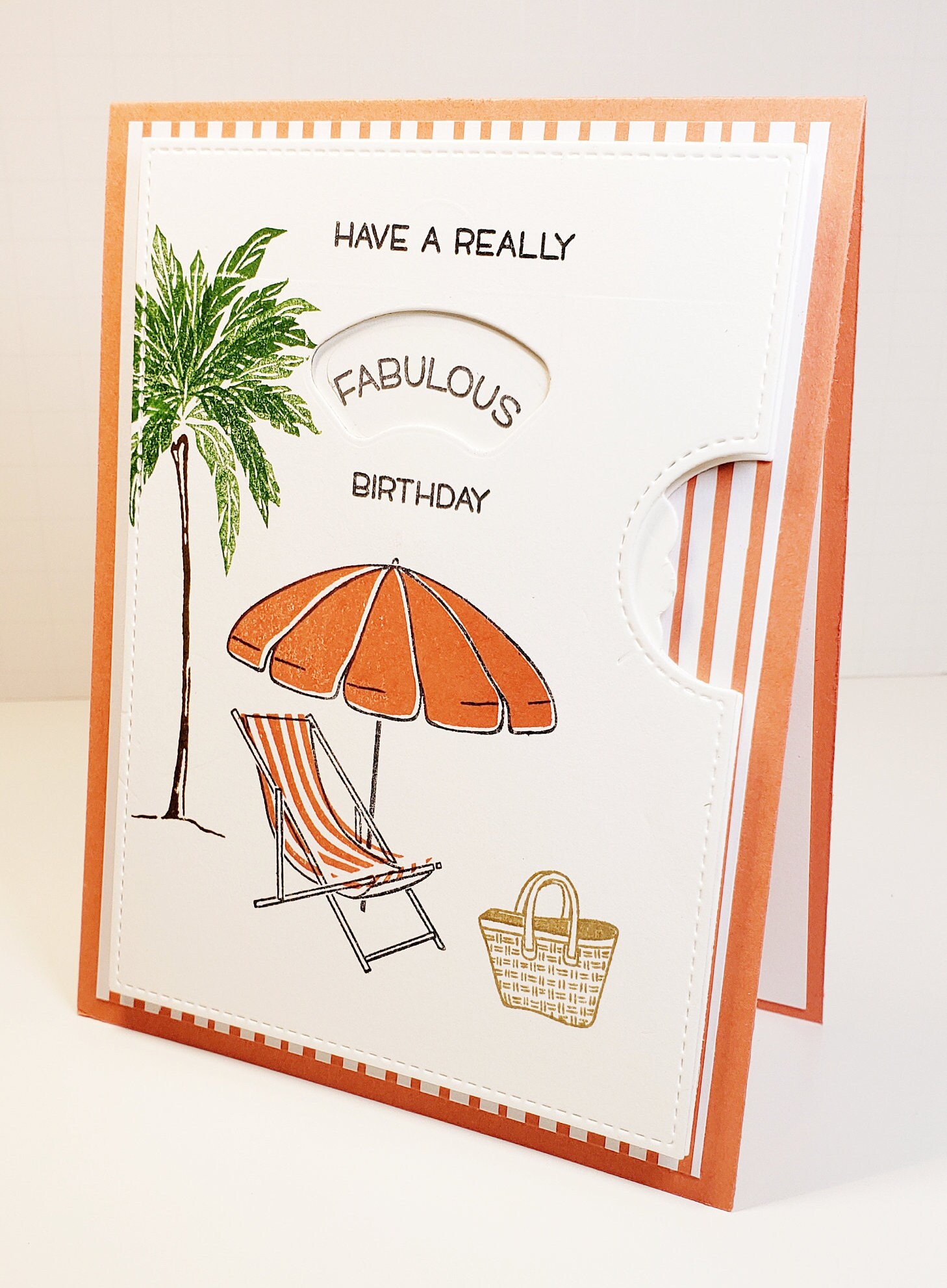 Birthday Card Interactive Birthday Card Coastal Birthday | Etsy