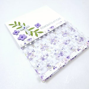 Congratulations Card - Religious Congratulations -blank Card - Floral ...