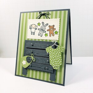 New Baby Card - Congratulations - Welcome New Baby - Gender Neutral ...