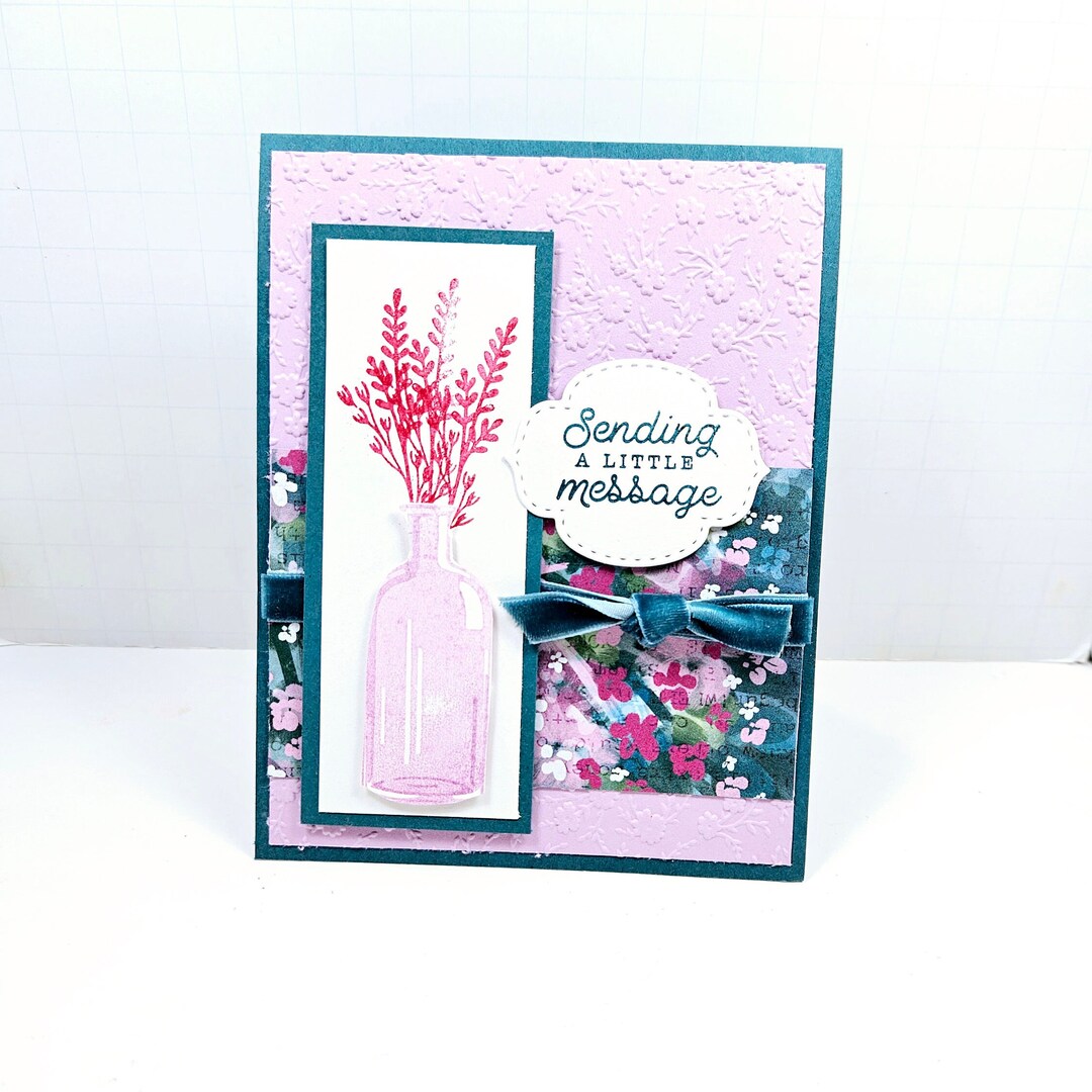 Any Occasion Card - All Occasion Greeting - Floral Card - Blank Card ...