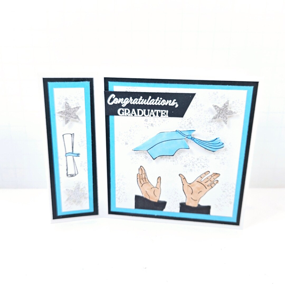 Graduation Card - Congratulations Graduate - Congratulation Greeting ...