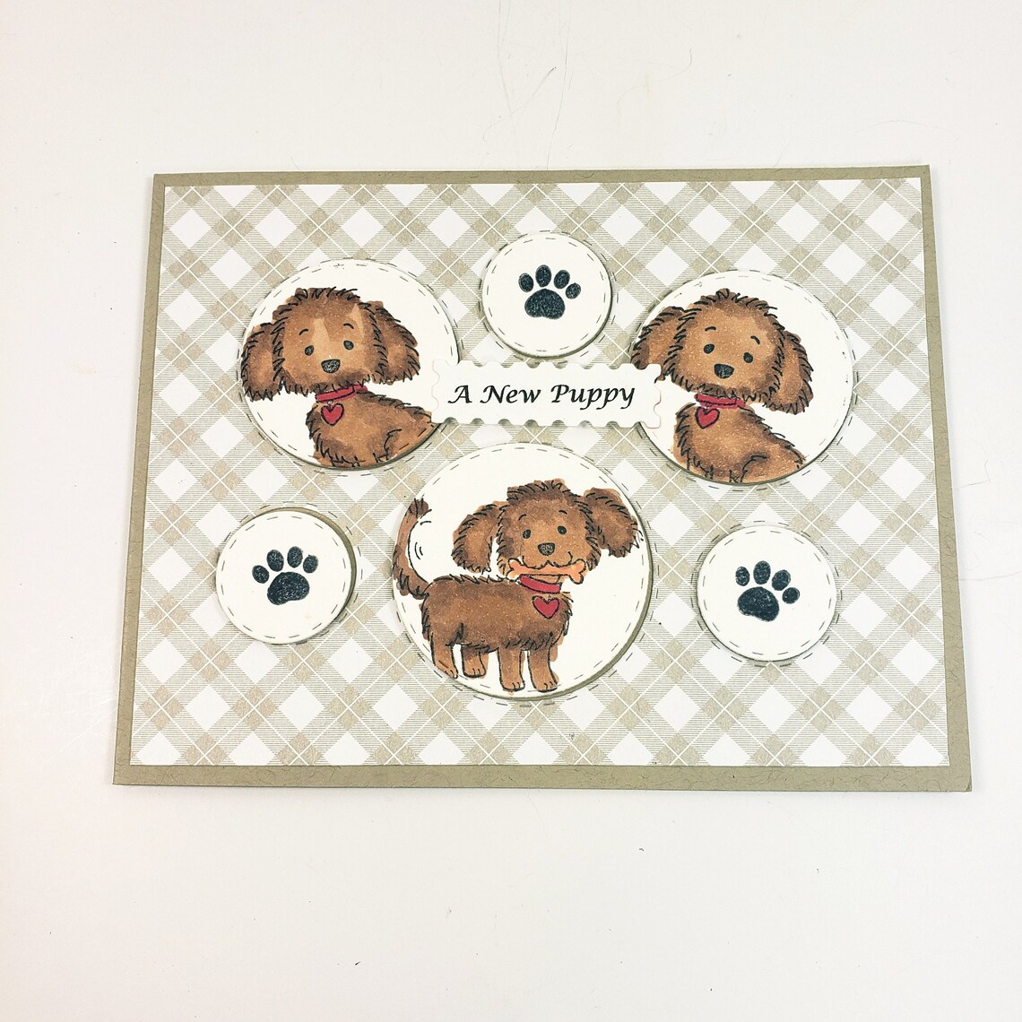 Congratulations Card New Puppy New Puppy Congrats Card - Etsy