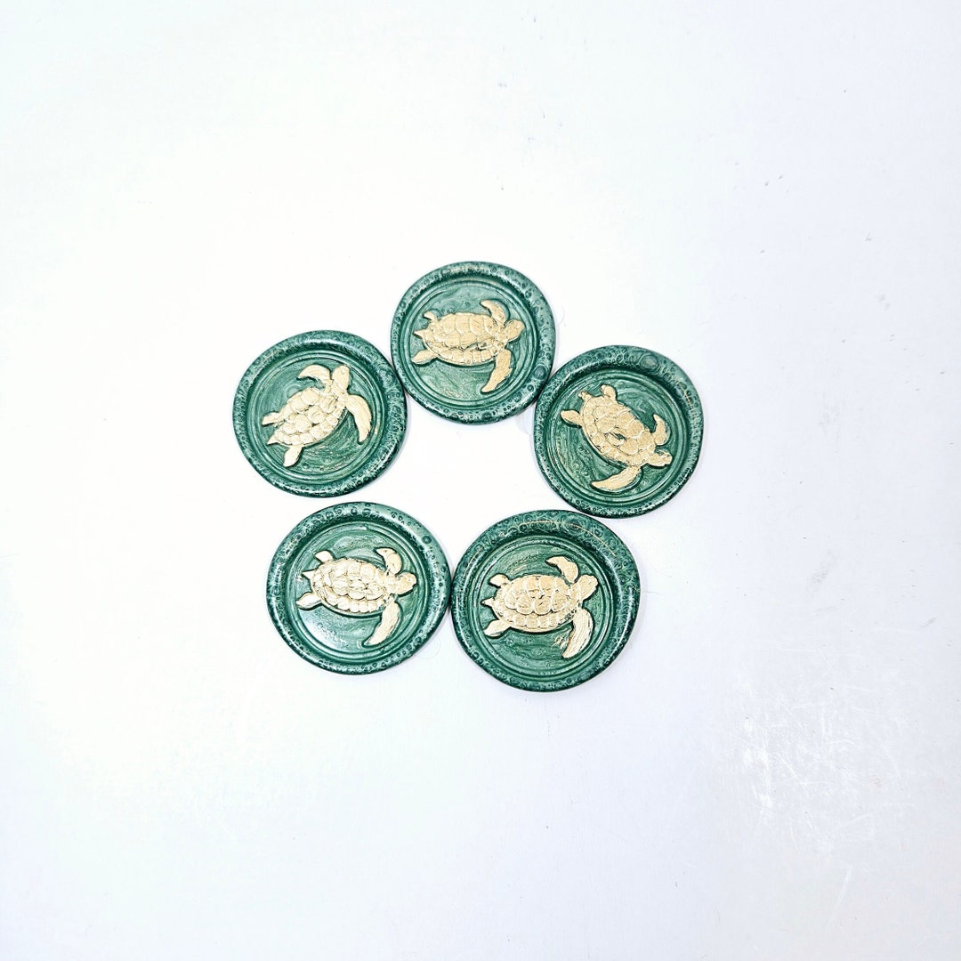 Wax Seals - Wax Seal Turtle Collection - Self Adhesive Wax Seals ...