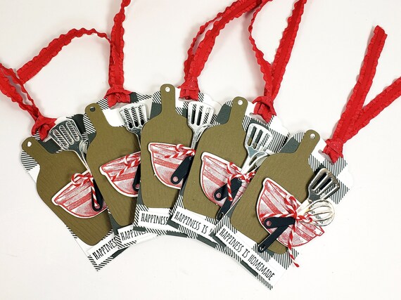 Gift Tags Cooking Themed Gift Tags Set of 5 Gift Tags | Etsy