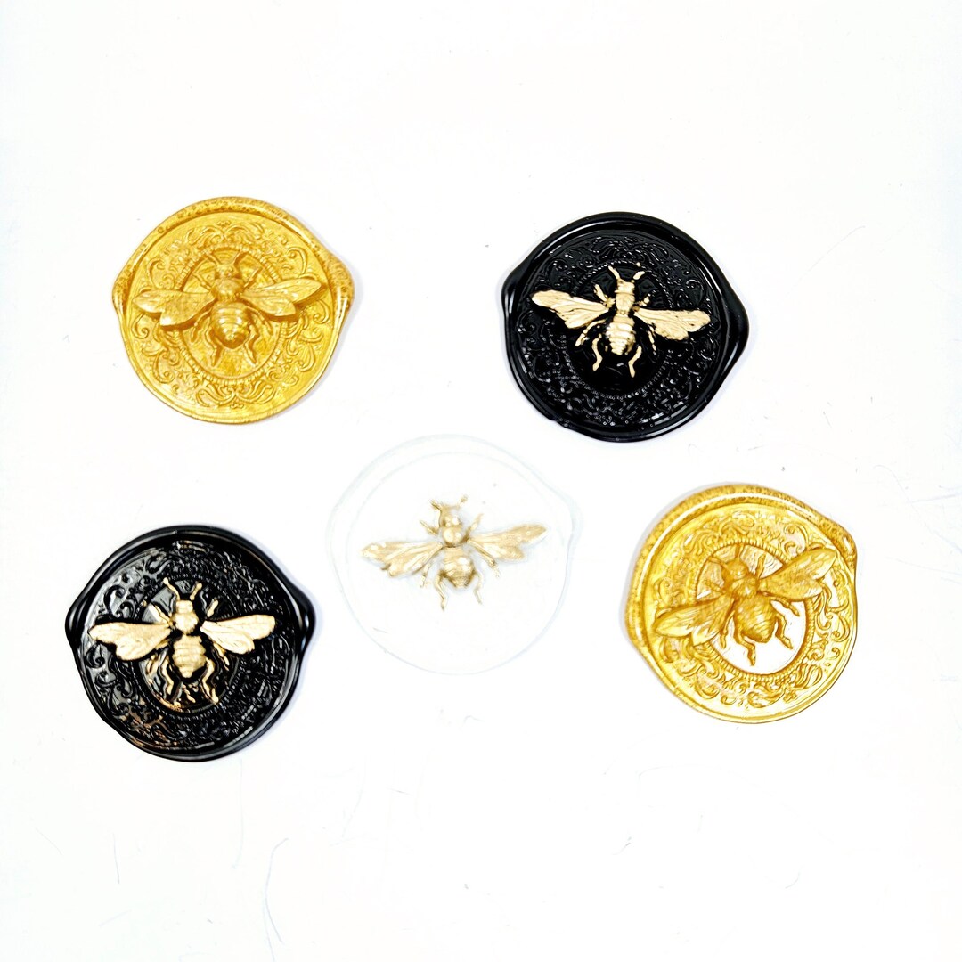 Wax Seals - Wax Seal Bee Collection - Self Adhesive Wax Seals - Bumble ...