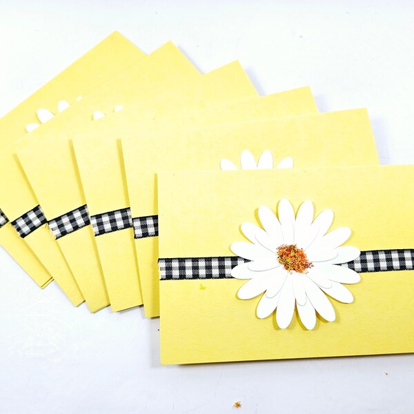 Daisy Note Cards - Etsy