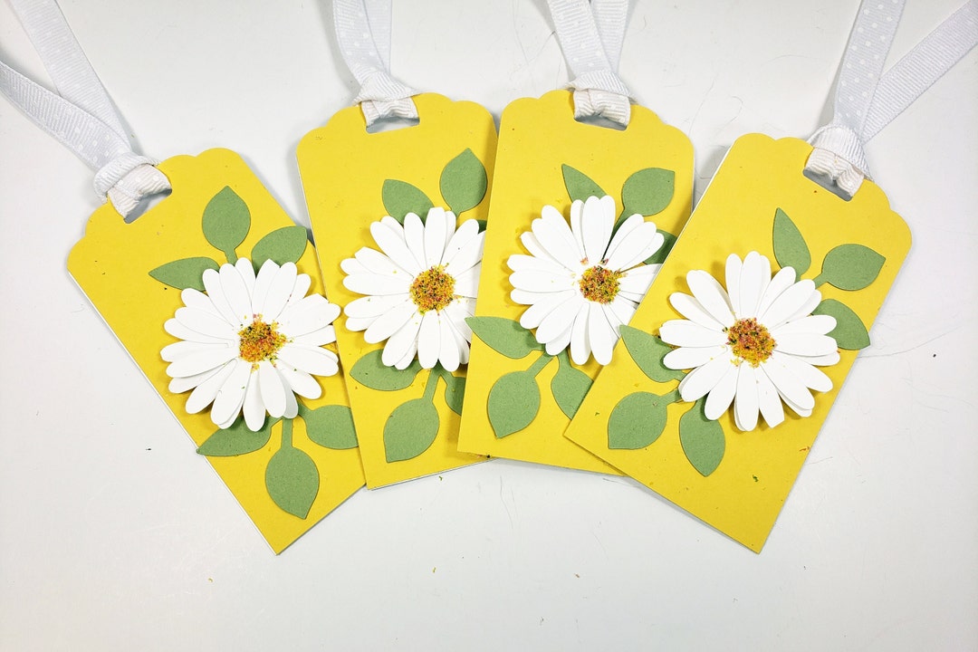 Gift Tags - Summer Gift Tags - Daisy Gift Tags - Birthday - Anniversary ...