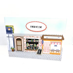 Welcome to the Neighborhood Card - Street Scene - Stores - Mosaic ...