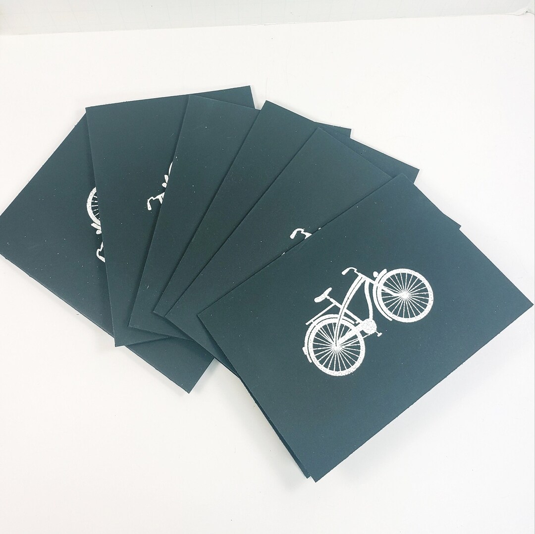Note Cards - Bicycle Note Cards - Set of 6 Note Cards - Blank Cards ...
