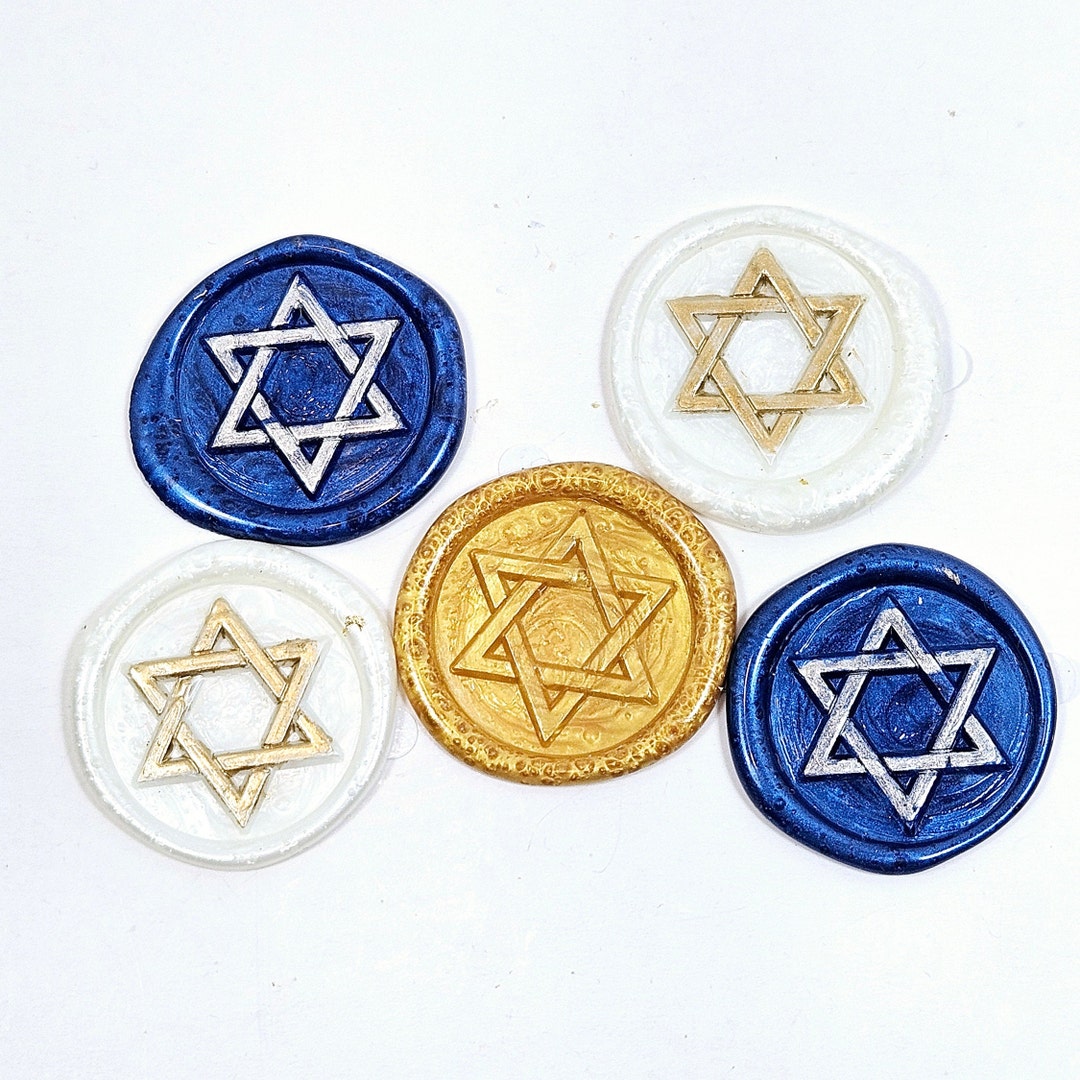 Wax Seals - Wax Seal Hanukkah Collection - Self Adhesive Wax Seals ...