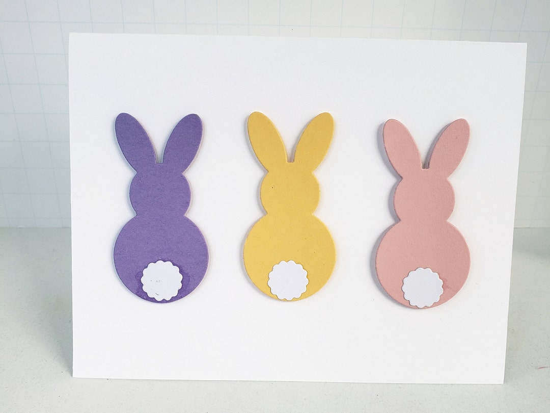 Easter Greeting Card - Easter Peeps Card - Easter Bunny Card - Set of 6 ...