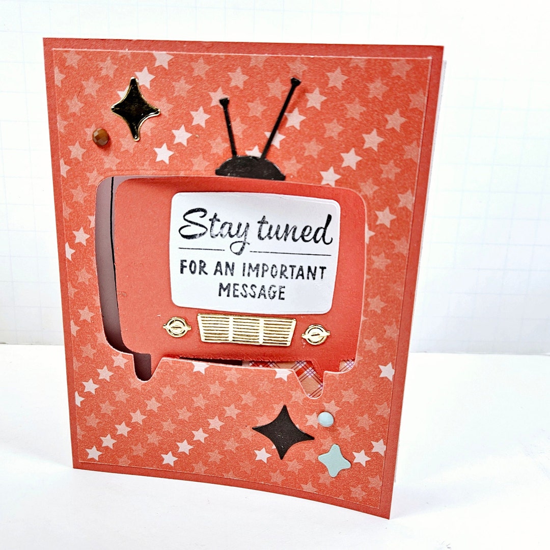 Birthday Card - Happy Birthday - Handmade Birthday Card - Retro ...